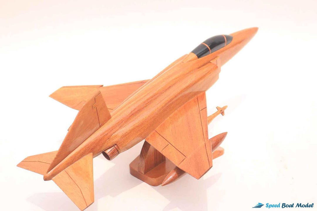 F-22 Rapier Raptor Natural Wood Airplane Model - 17" Wooden Toy - Etsy