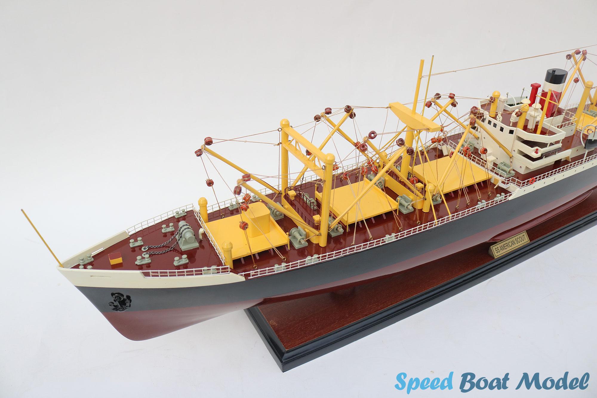 SS American Scout C2 Cargo Ship Model - 34.2" Model Boat Gift - Etsy