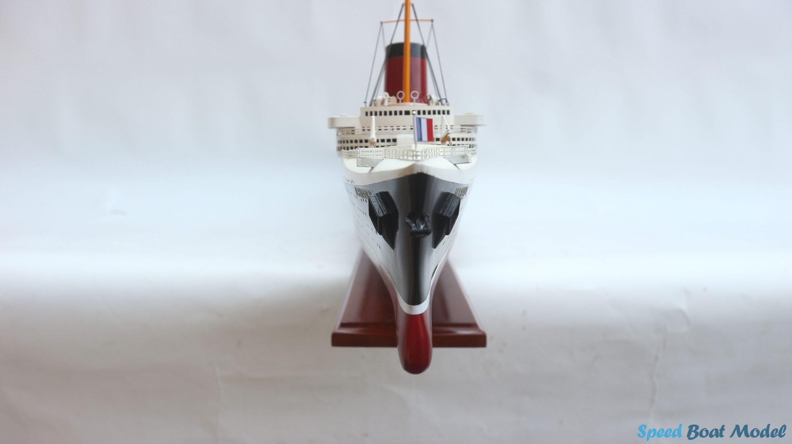 SS Normandie Cruise Ship Model 32.28" - SS Normandie Ocean Liners Model ...