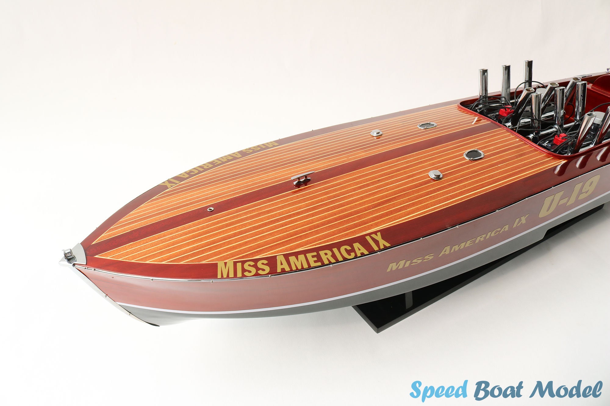 Miss America IX Speed Boat Model - 31.5" Vintage Replica - Etsy
