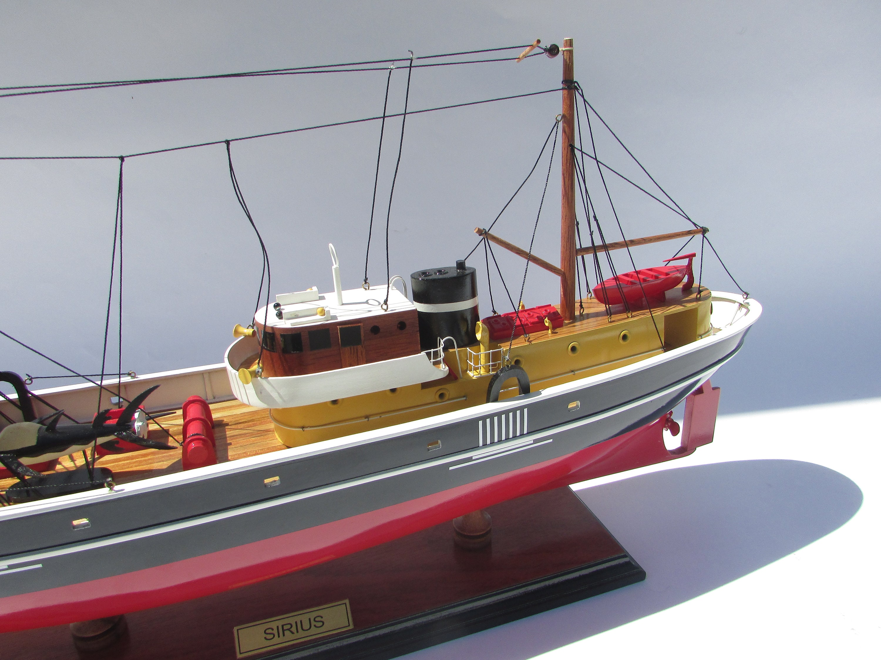 Sirius Traditional Boat Model - Holiday Decoration & Gift - Etsy