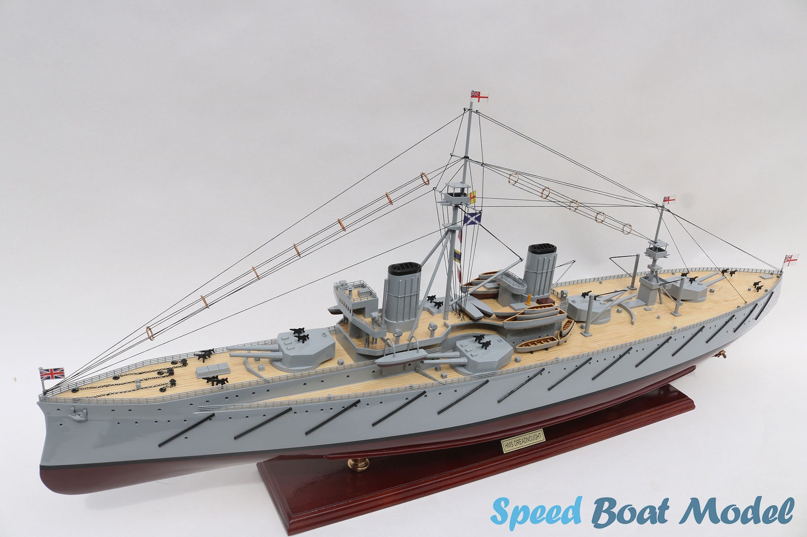 HMS Dreadnought 1906 Battleship Model - 40.5" Warship Replica - Etsy