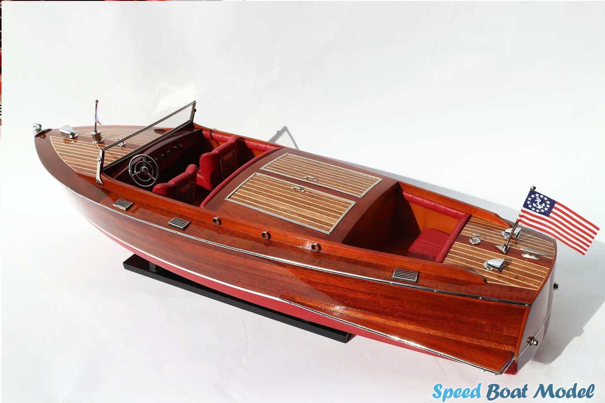 Chris Craft Runabout Speed Boat Model: 24.4" Riva Style - Etsy