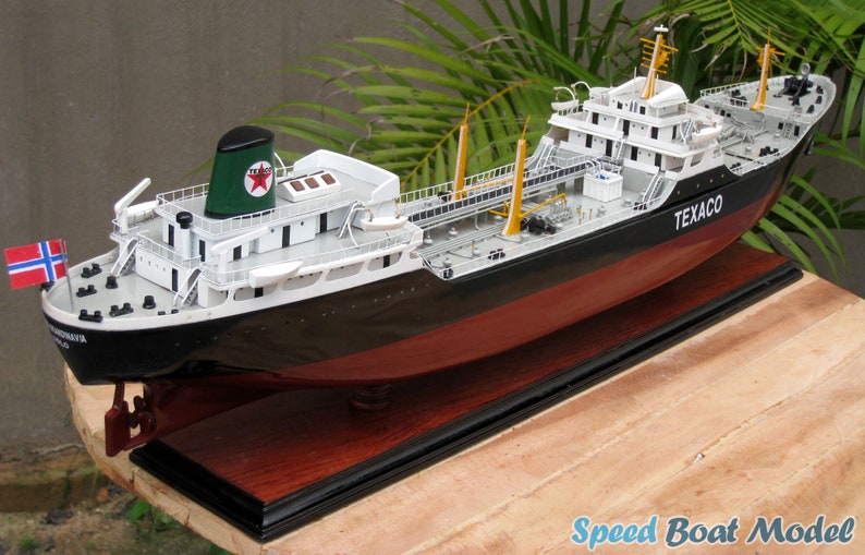 Texaco Norge Oil Tanker Model Ship 31.5" - Commercial Decor - Etsy
