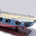 Handcrafted Offshore Support Vessel Model: Wooden Fishing Boat (27.5 ...