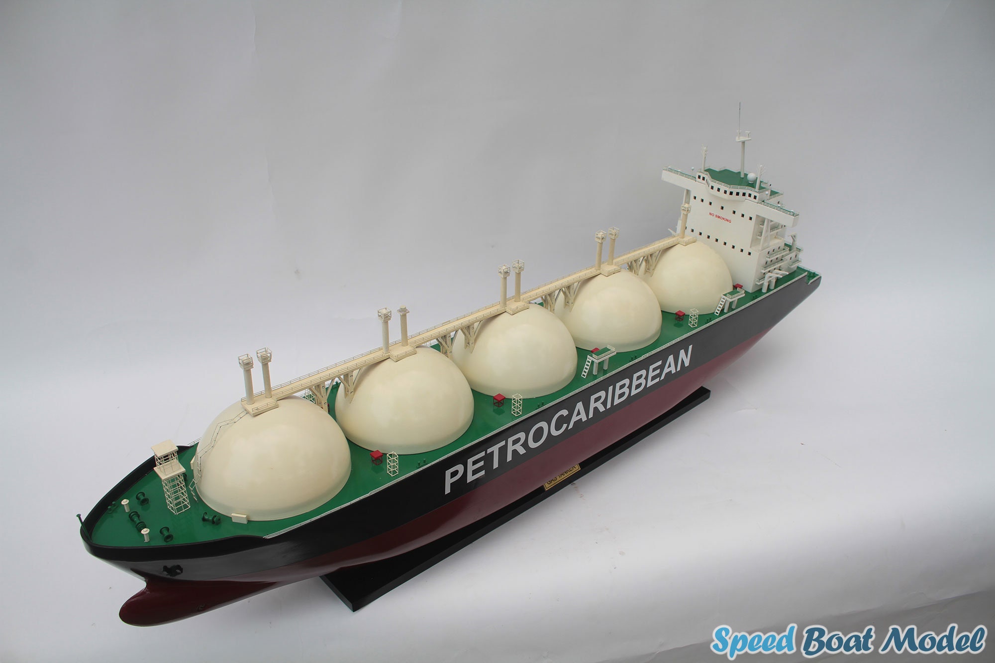 LNG Carrier Model Ship: 39.3" Wooden Gas Tanker - Etsy