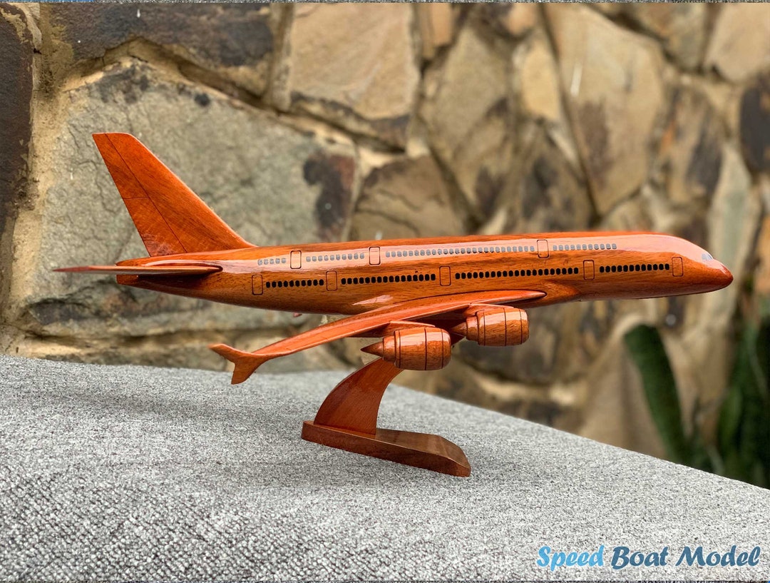 Airbus 380 Wooden Airplane Model: 18" Melaleuca Wood Craft - Etsy