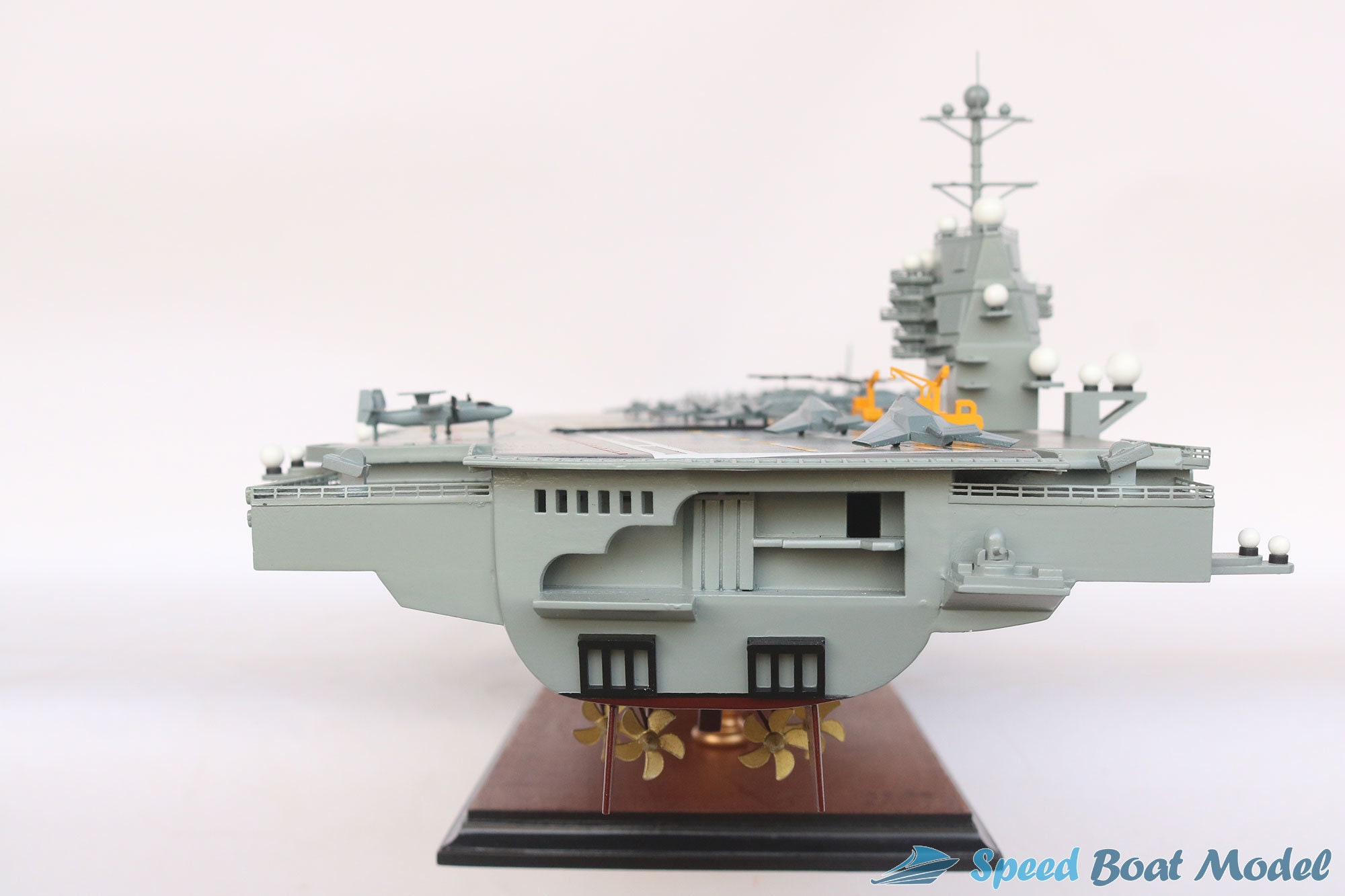 USS Gerald Ford Aircraft Carrier Model: 37.7-inch Warship Handicraft - Etsy