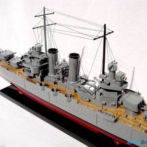 USS Phoenix (CL-46) Light Cruiser Model - 39" Warship Replica - Etsy