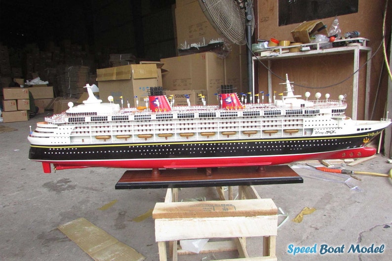 Disney Magic Cruises Ship Model 32.2" - Disney Magic Ocean Liners Model ...