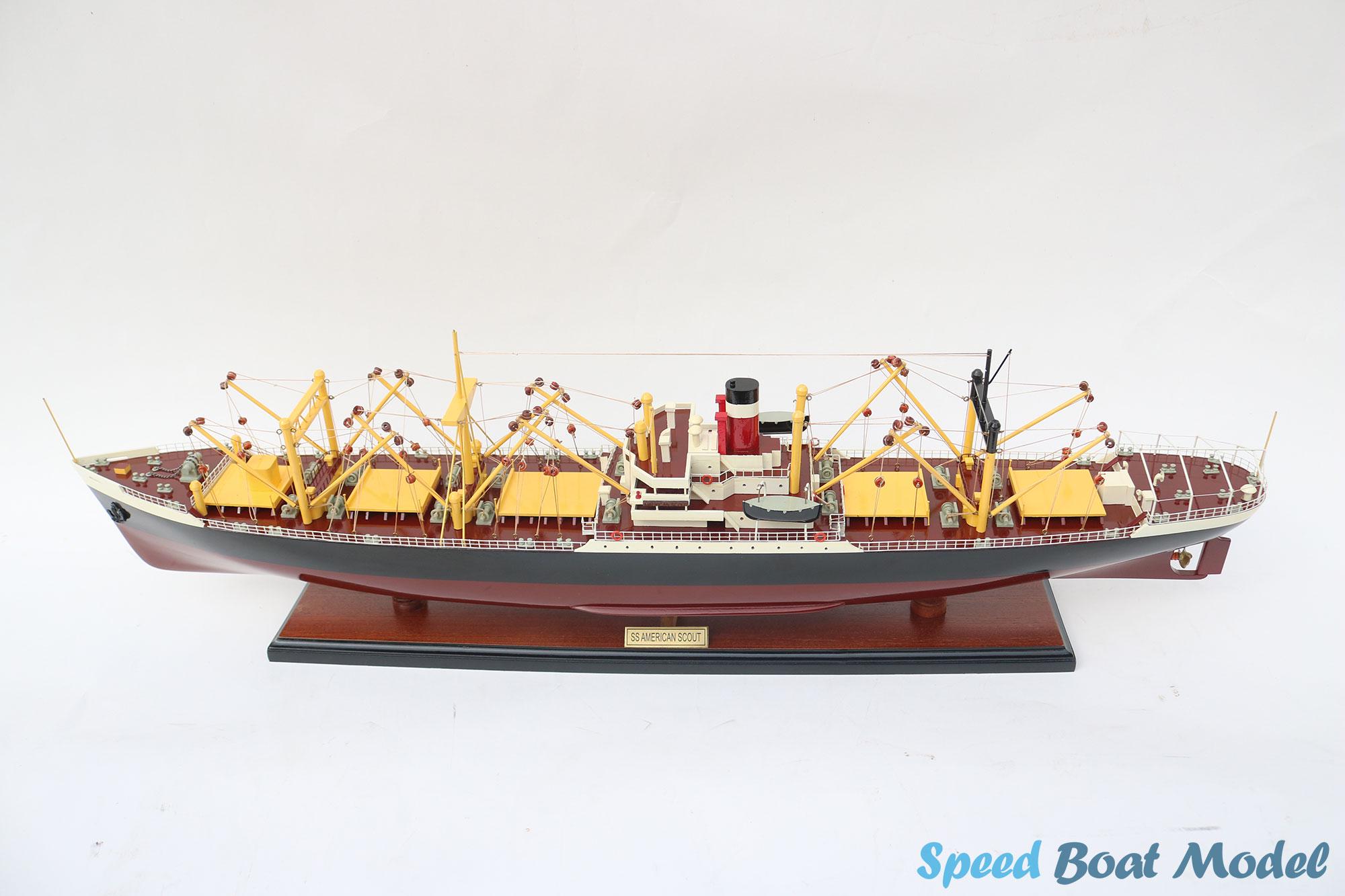 SS American Scout C2 Cargo Ship Model - 34.2" Model Boat Gift - Etsy