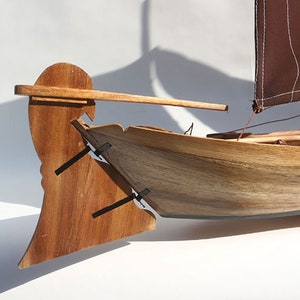 Punters Traditional Fishing Boat Model Handicraft Art & Collectible. - Etsy