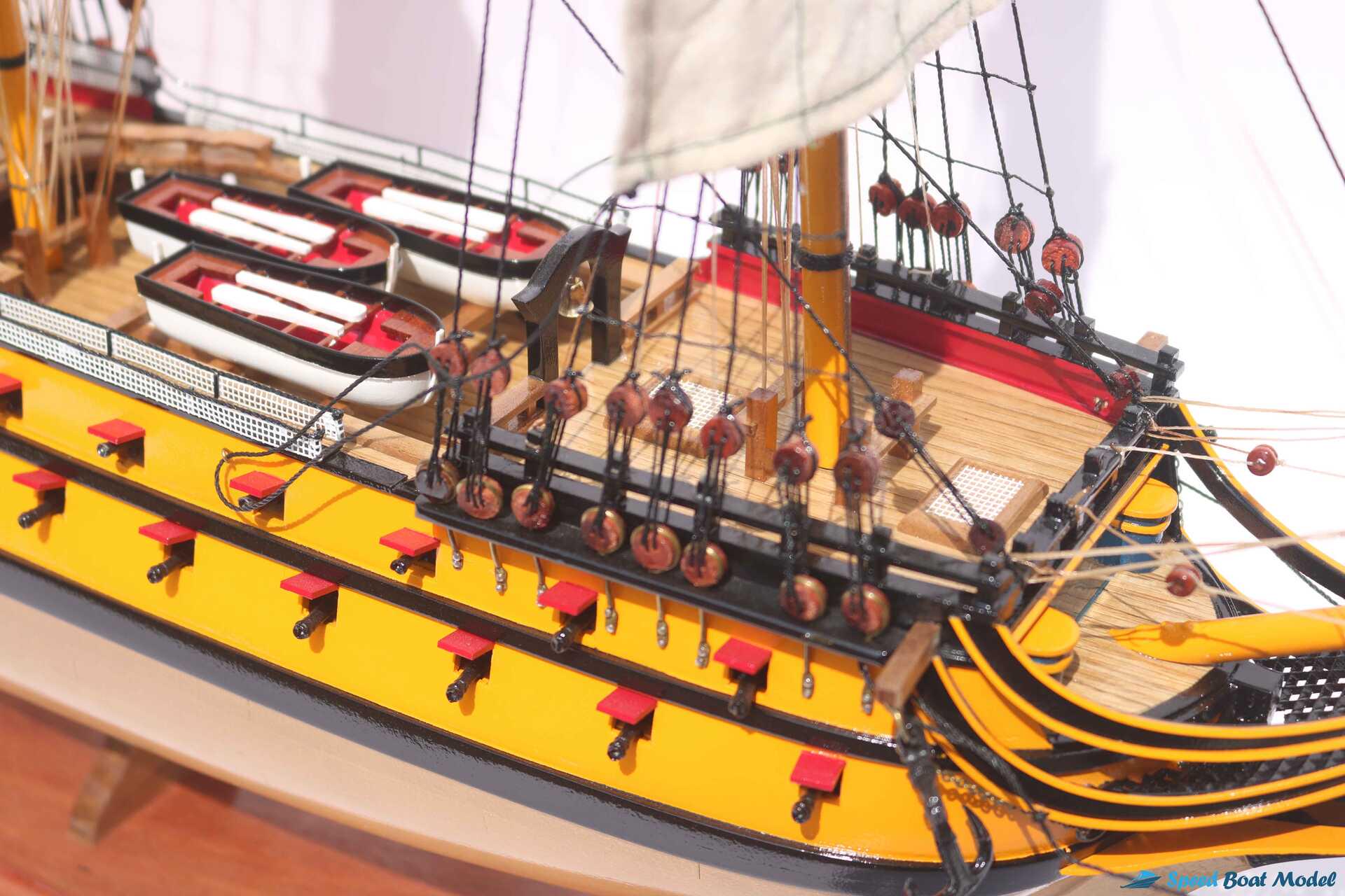 HMS Agamemnon Tall Ship Model 35" – Handmade Boat Replica - Etsy