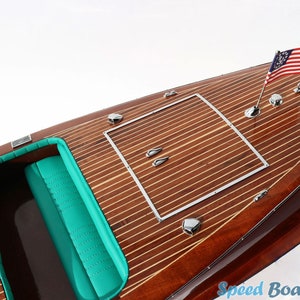 Chris Craft Barrel Back Speed Boat Model 32.6" - Chris Craft Barrel ...