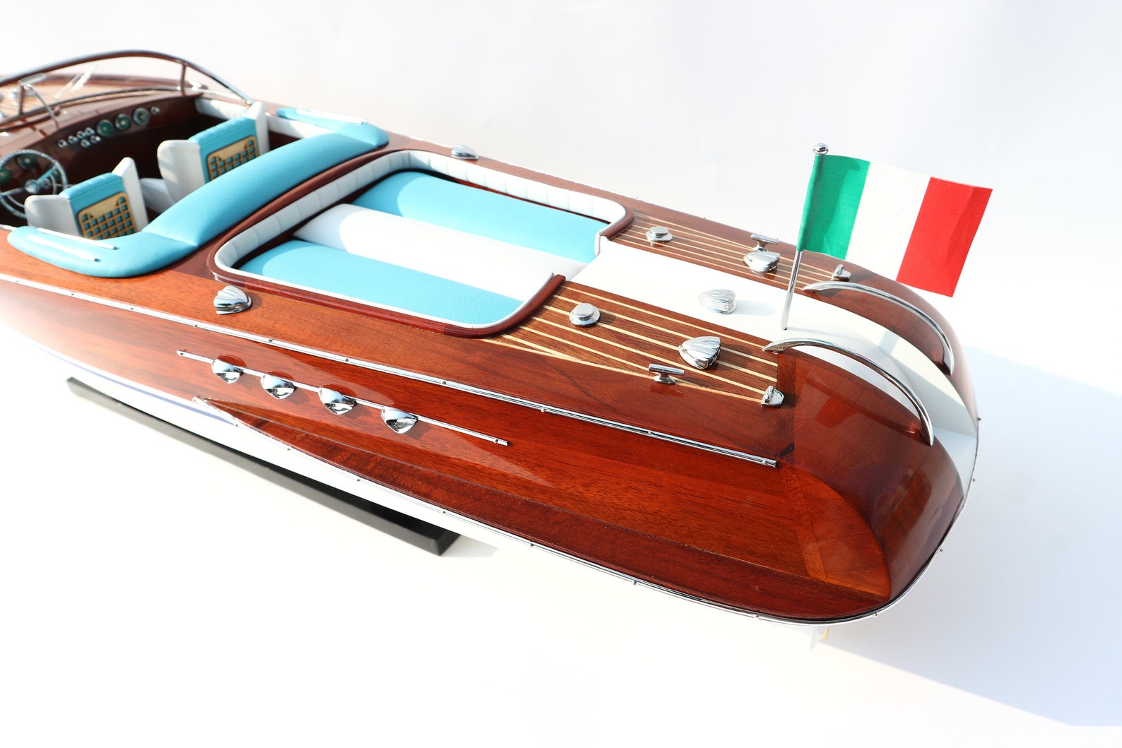 Blue Riva Aquarama Classic Speed Boat Model Riva Model Boats Italian ...