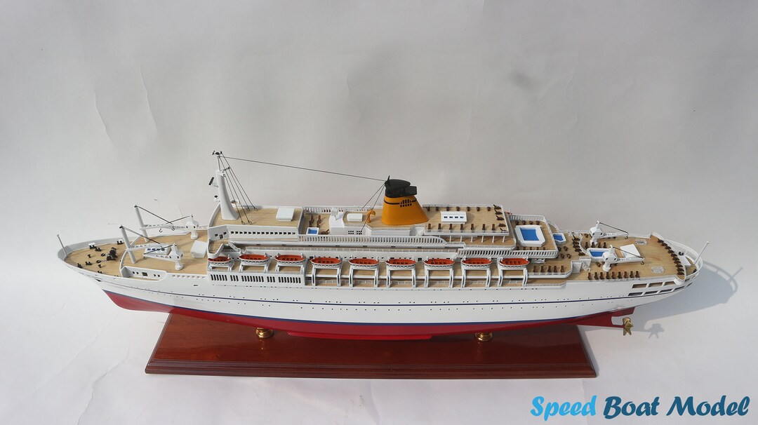 MS Epomeo Cruise Ship Model 31.1" - Ocean Liner Boat Model Gift - Etsy