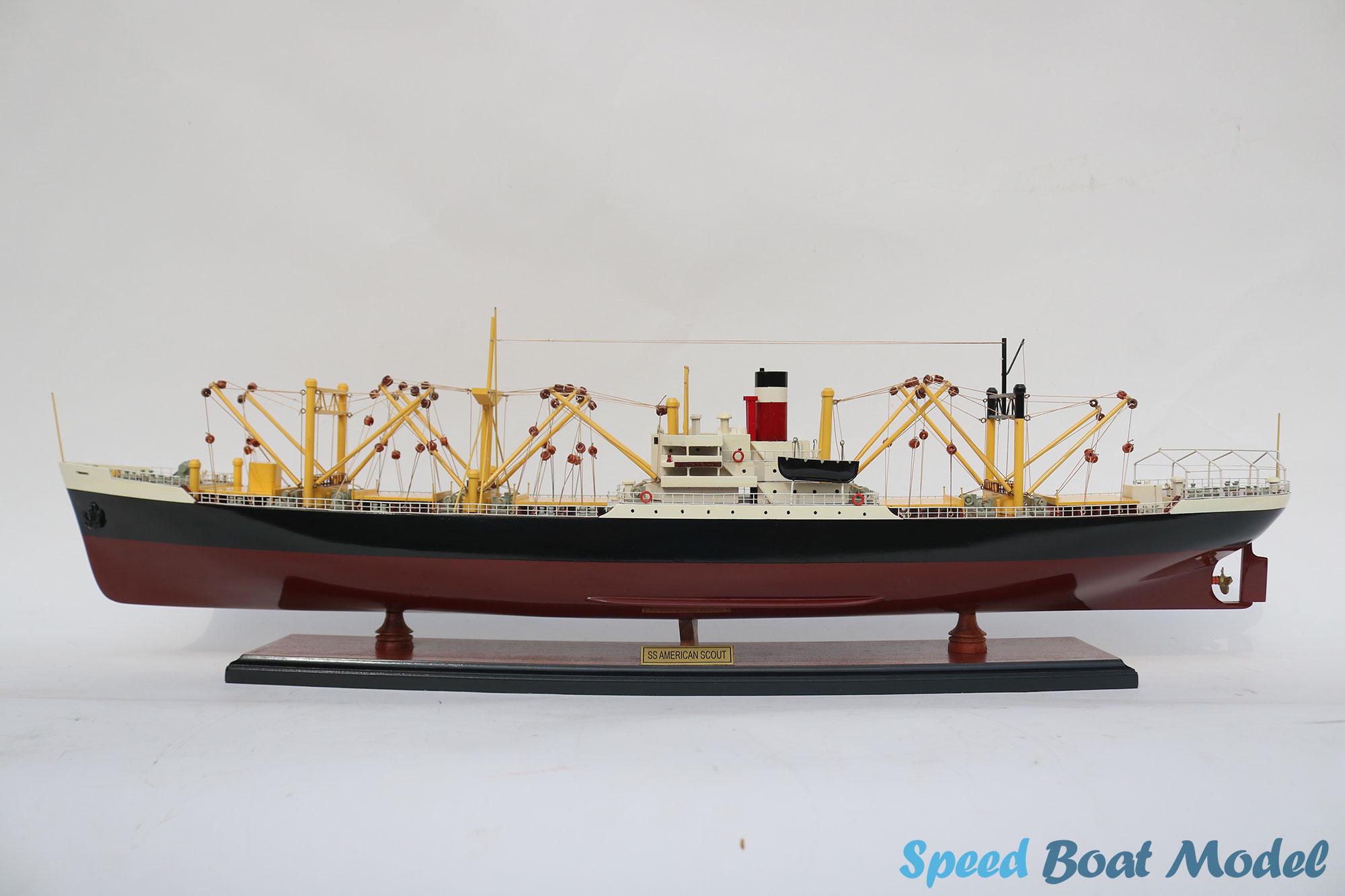 SS American Scout C2 Cargo Ship Model - 34.2" Model Boat Gift - Etsy
