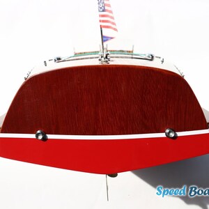 Chris Craft Barrel Back Speed Boat Model 32.6" - Chris Craft Barrel ...