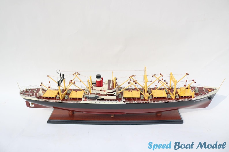 SS American Scout C2 Cargo Ship Model - 34.2" Model Boat Gift - Etsy