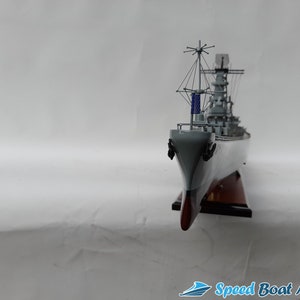 USS New Jersey (BB-62) Battleship Model 39.3″ - USS New Jersey Warship ...