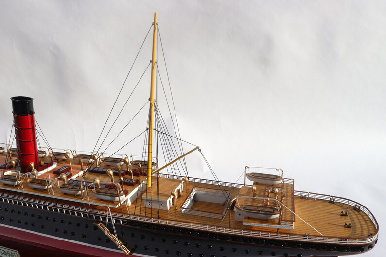 Rms Campania Ocean Liner Model 39.3″ - Home Decoration - Etsy