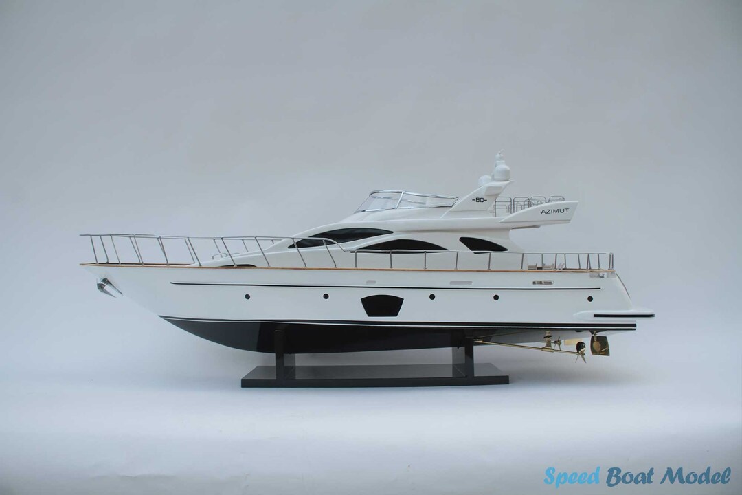 Azimut 80 Modern Yachts Model 33.5 Boat Model Gift Sailboat Models for ...