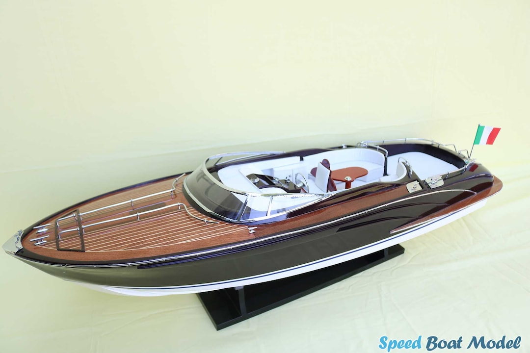 Riva Rivarama 44 Model Boat: 25.5" Handcrafted Dark Purple - Etsy