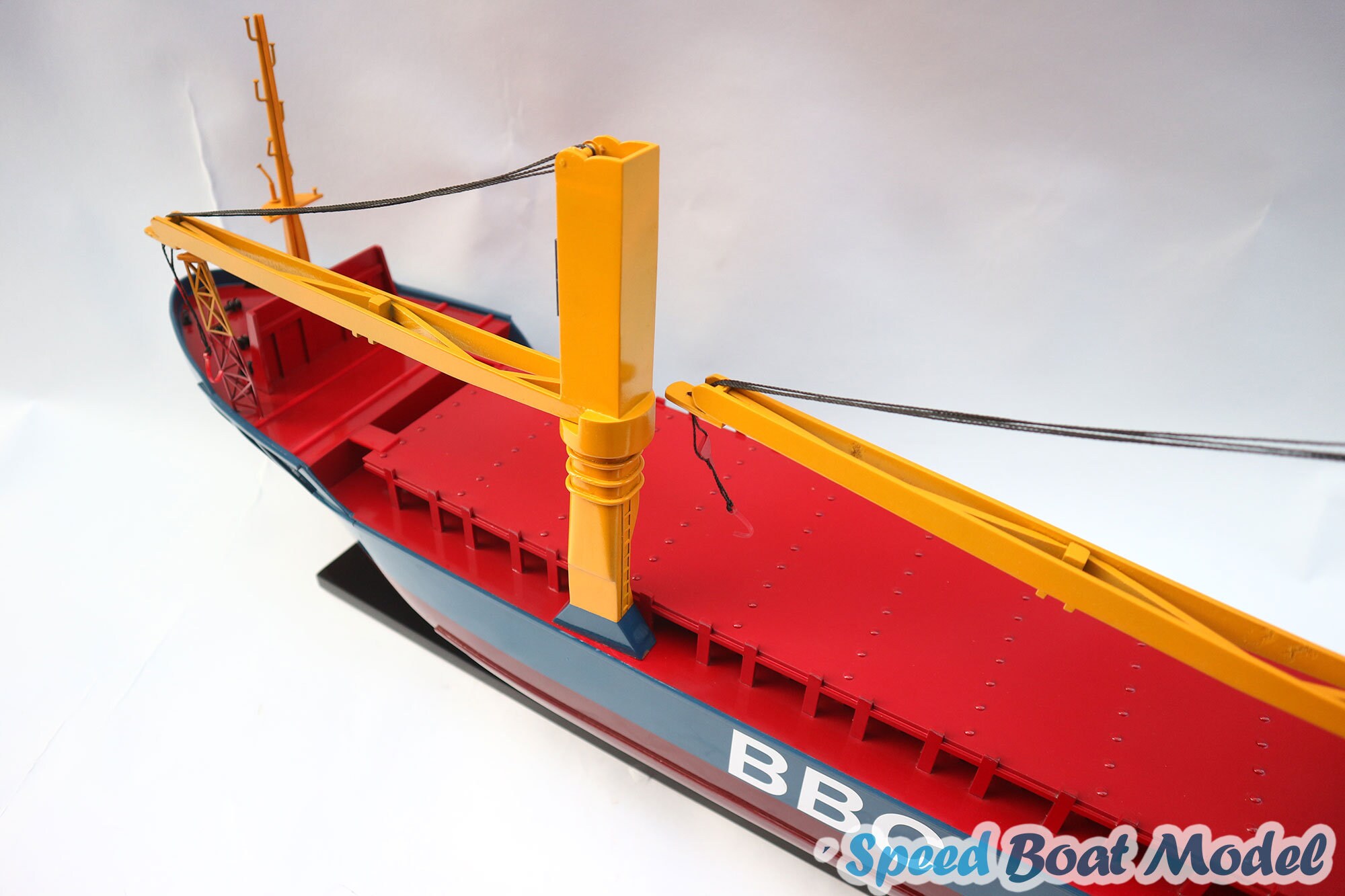 BBC Break Bulk Commercial Ship Model 39.4 BBC Break Bulk Container Ship Mode Holiday Decoration ...