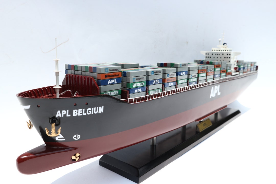 APL Commercial Ship Model 27.5 APL Container Ship Model - Etsy UK