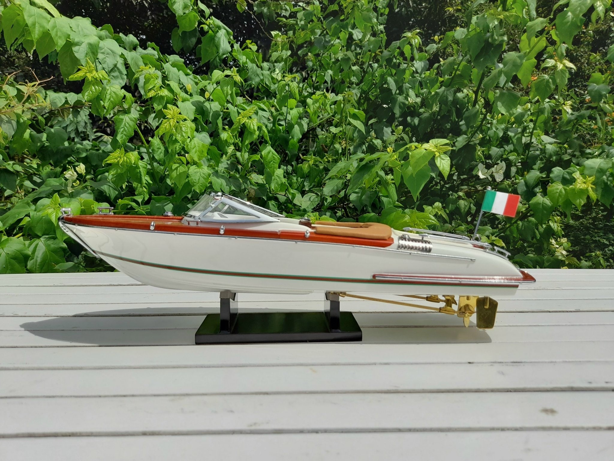 White Italian Riva Aquariva Gucci Speed Boat Model 16.5 - Etsy