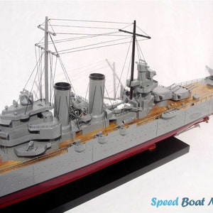 USS Phoenix (CL-46) Light Cruiser Model - 39" Warship Replica - Etsy