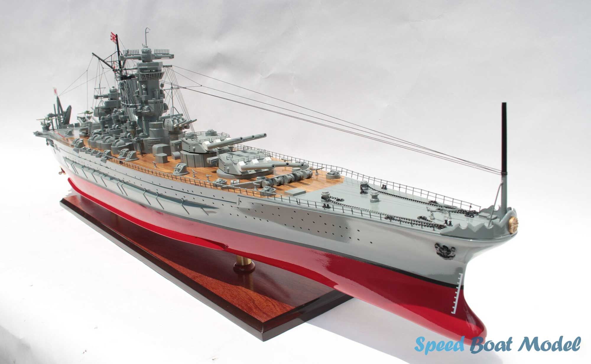 Yamato Japanese Battleship Model Lenght 47.2L Inches Warship Model ...