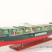 Ever Given Boat Model With Light, 39.3" Wooden Container Ship - Etsy