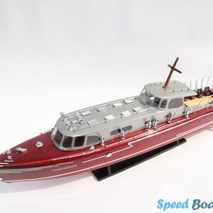 Hacker Craft Thunderbird 1939 Speed Boat Model: 24.4" Handcrafted ...