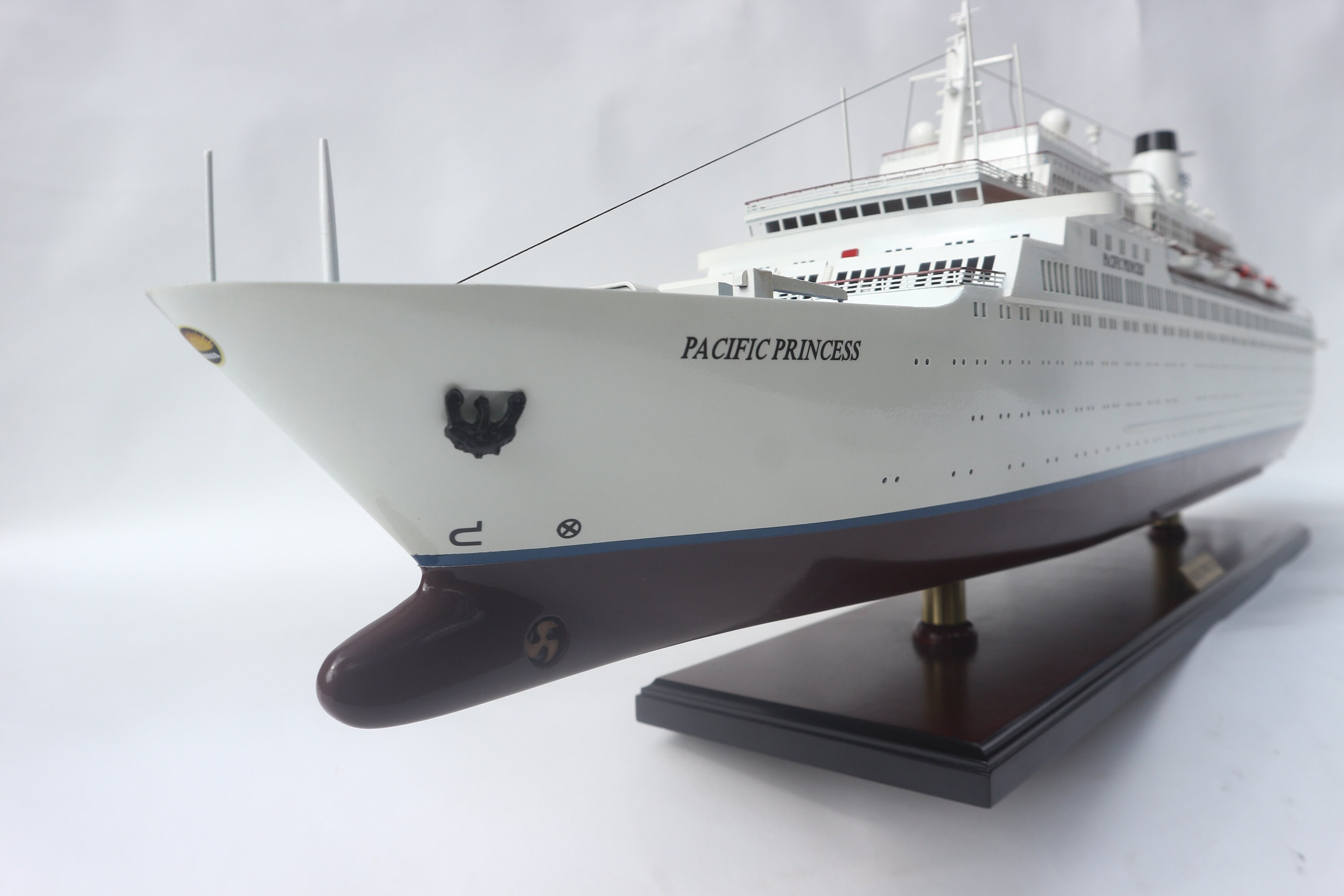 Ms Pacific Princess Ocean Liner Model 39.3″ | Handicraft - Boat Model Gift - Etsy