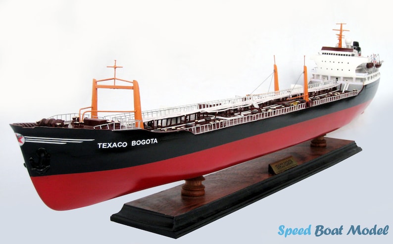 Texaco Bogota Commercial Ship Model 31.5 Texaco Bogota Oil Tanker Model ...