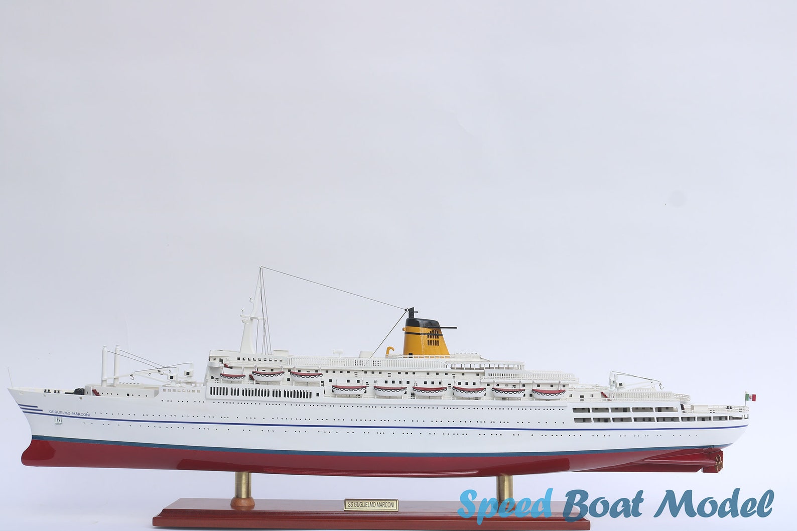 Ss Guglielmo Marconi Ocean Liner Model 34.2" - Cruise Ship Replica - Etsy