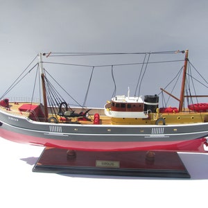 Sirius Traditional Boat Model - Holiday Decoration & Gift - Etsy