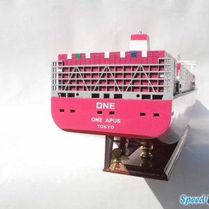ONE Commercial Ship Model 39.8″ - ONE Container Ship Model - Business ...