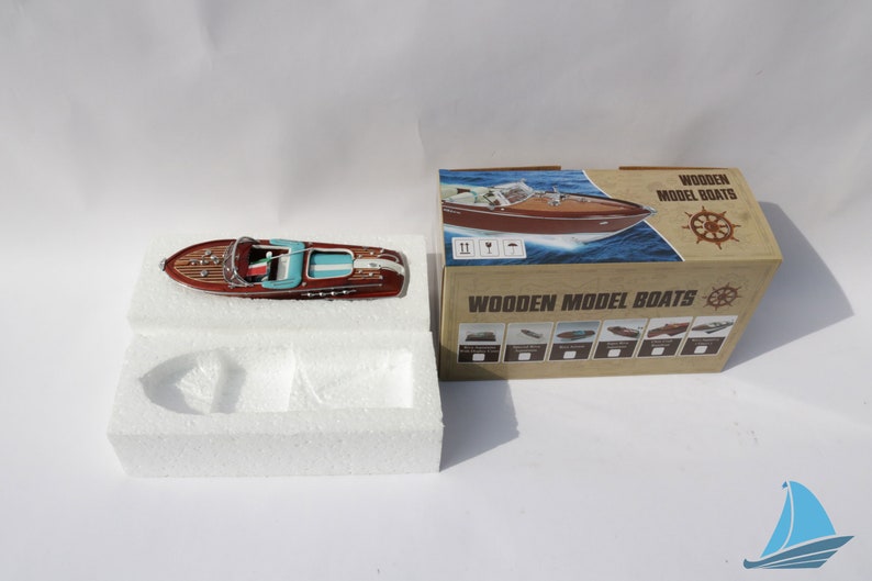 Riva Aquarama Classic Speed Boat Model: 9.8" Wooden Handicraft - Etsy