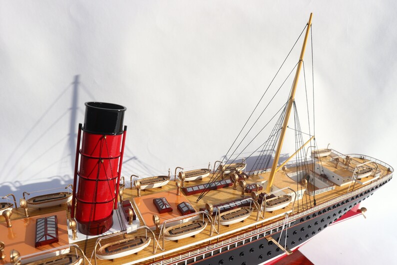 Rms Campania Ocean Liner Model 39.3″ - Home Decoration - Etsy