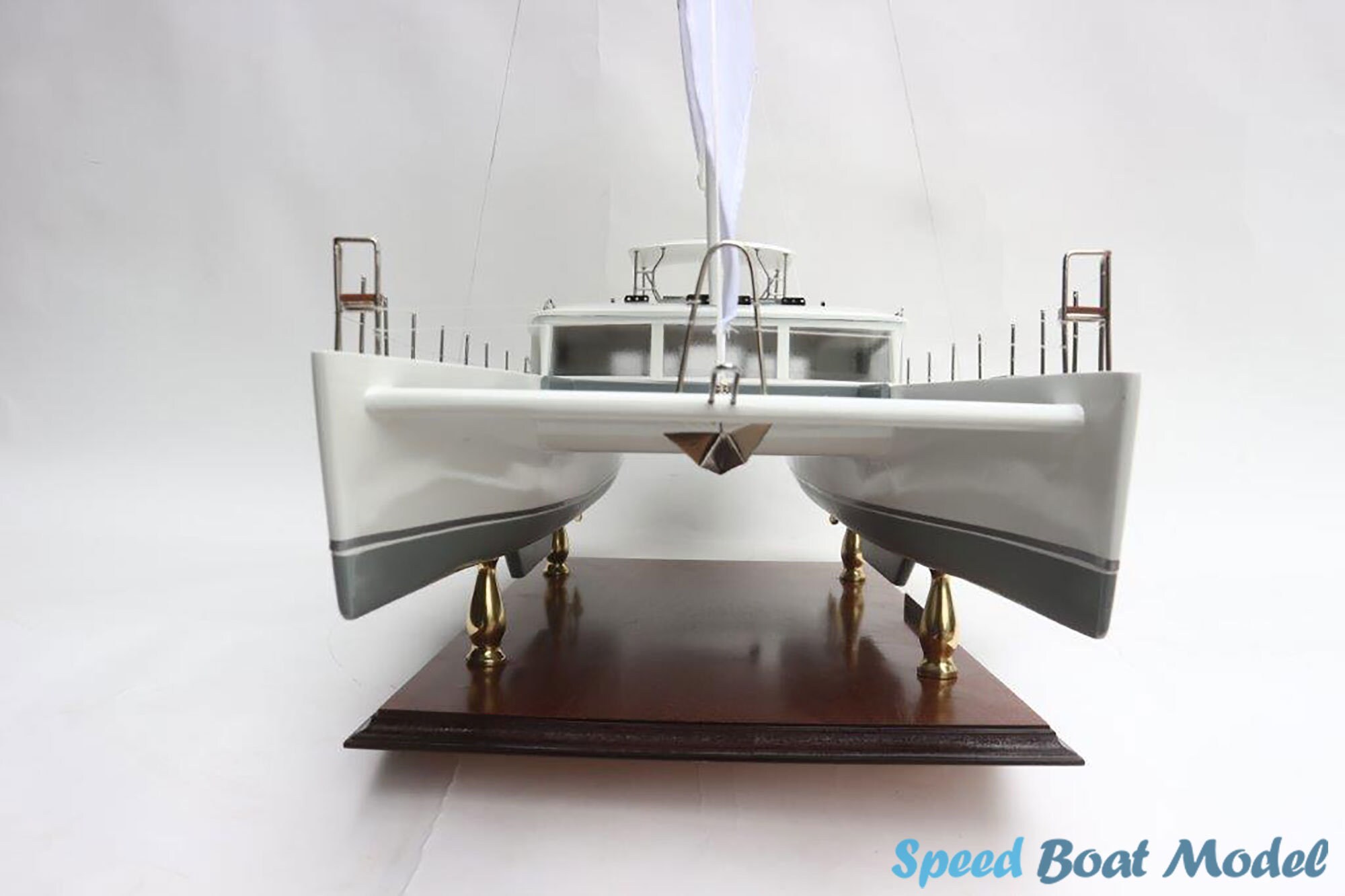 Lagoon 450F Catamaran Modern Yacht Model 27.5 Boat Model Gift Sailboat ...