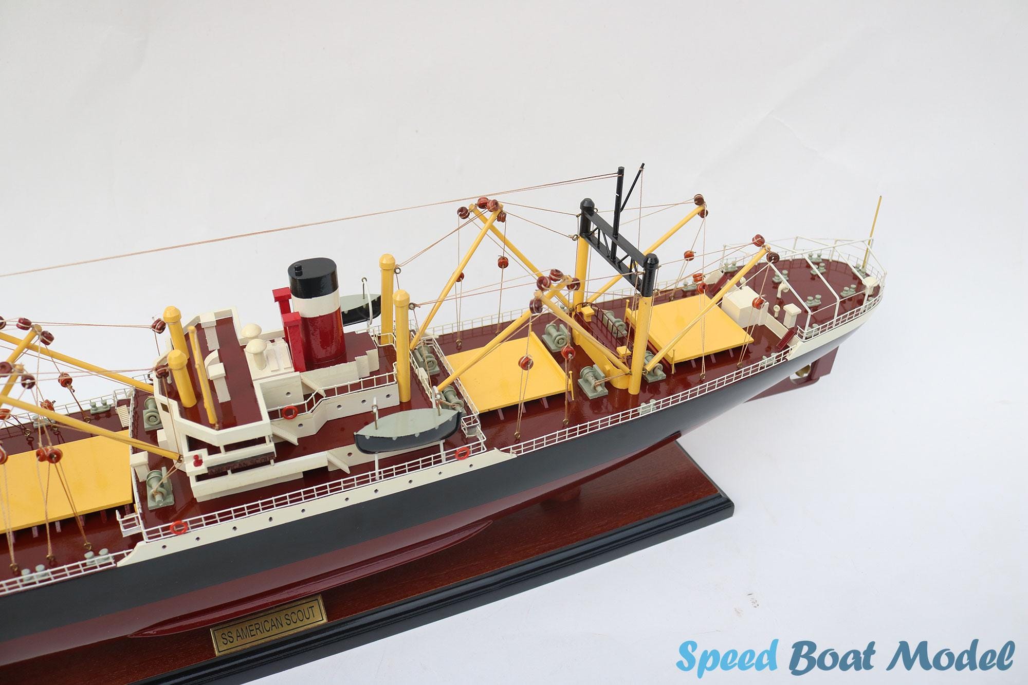 SS American Scout C2 Cargo Ship Model - 34.2" Model Boat Gift - Etsy
