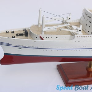 Ss Guglielmo Marconi Ocean Liner Model 34.2″ - Ss Guglielmo Marconi ...
