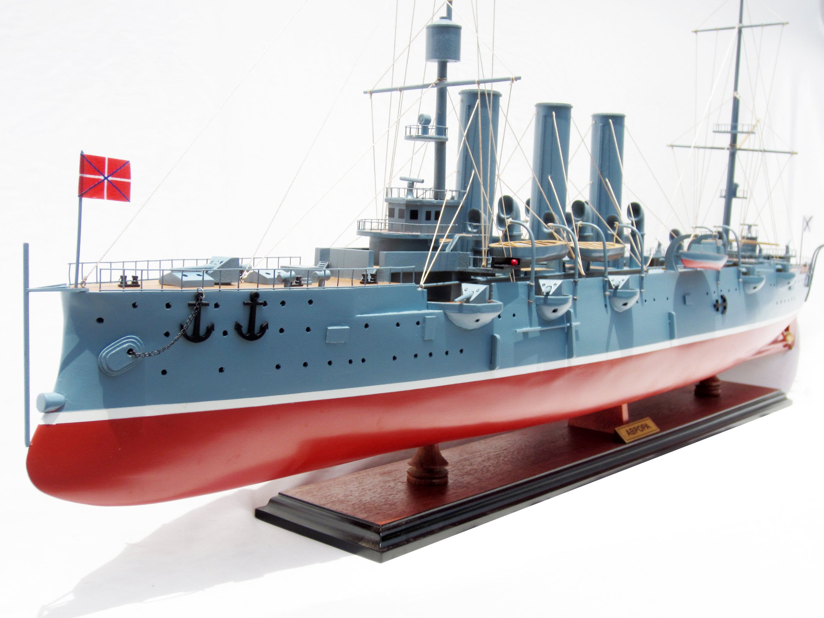 Cruiser Aurora Warship Model 40 Cruiser Aurora Battleship Model Boat ...