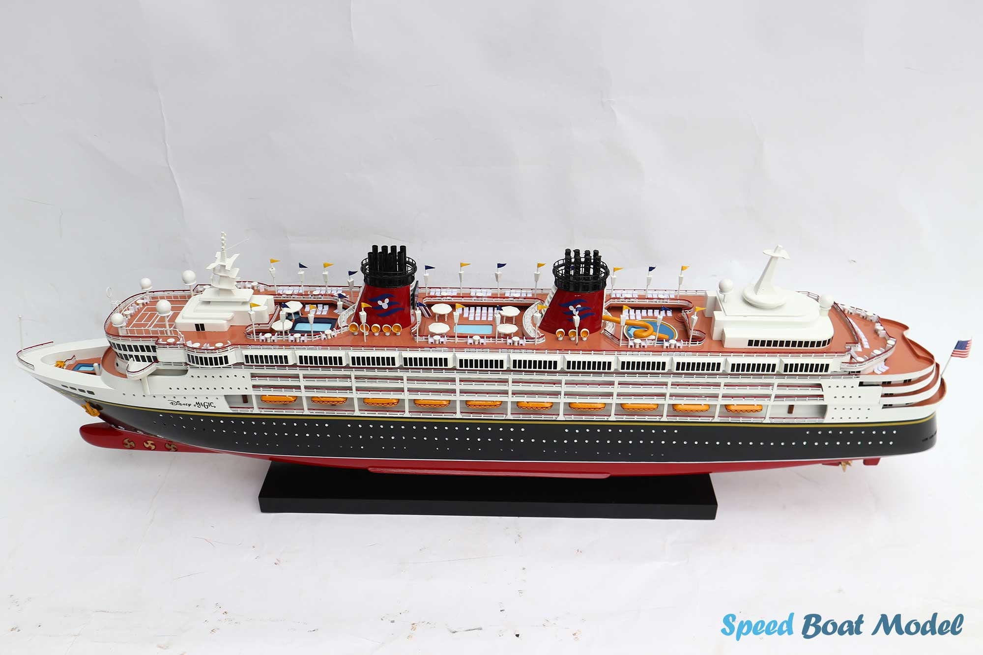 Disney Magic Cruises Ship Model 32.2" - Disney Magic Ocean Liners Model - Boat Model Gift - Home ...