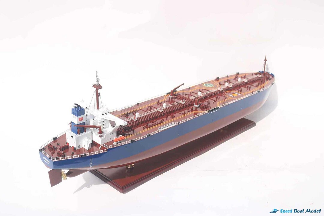 Handmade Crude Oil Tanker Ship Model – Art Decor, Seaking Design - Etsy