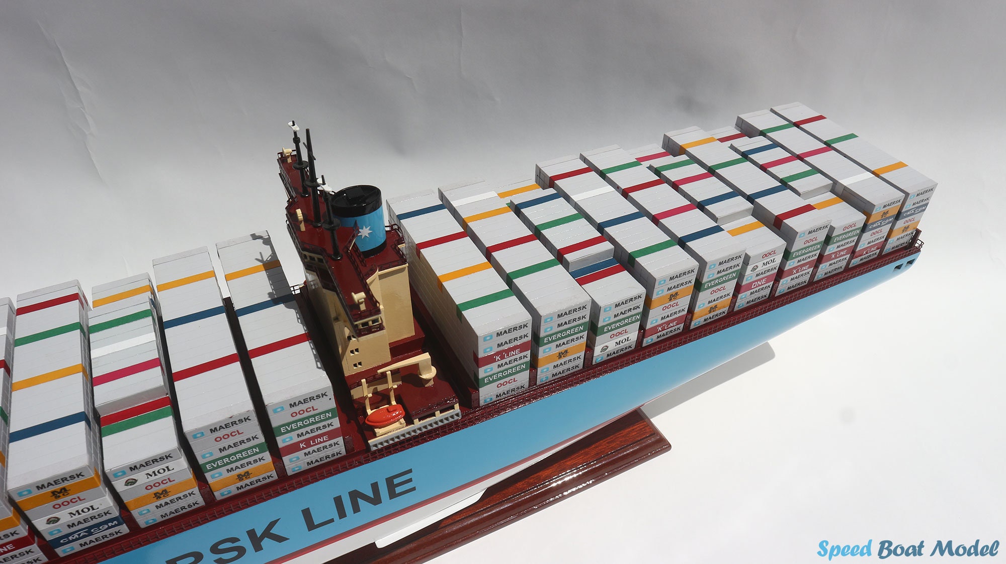 Maersk Container Ship Model Kit