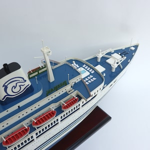 Handcrafted SS Sea Breeze Ocean Liner Model, 24" - Etsy