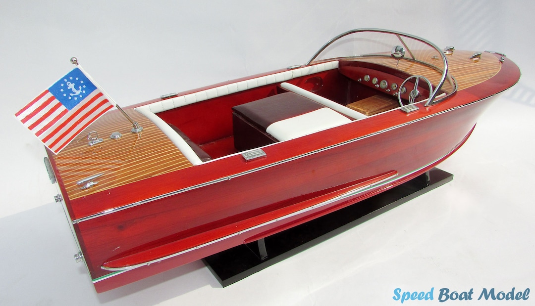Century Resorter 1958 Speed Boat Model 27″ - Riva Boat Model - Holiday ...